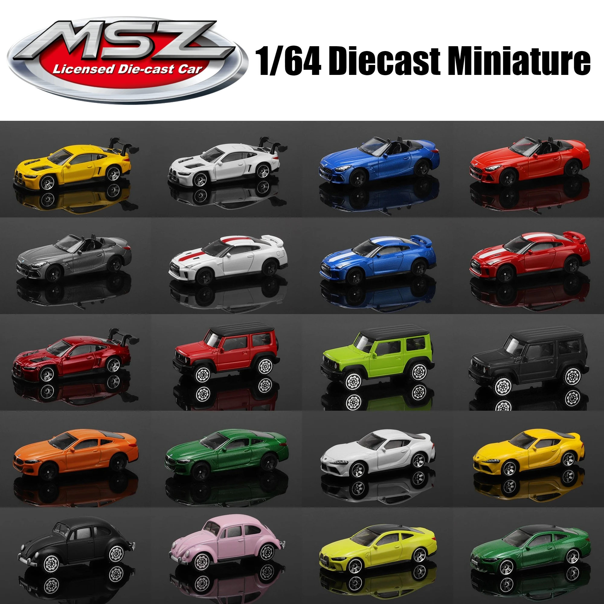 1-64-Toyota-Audi-BMW-Volkswagen-Lamborghini-Toy-Car-Racing-SUV-Vehicle ...