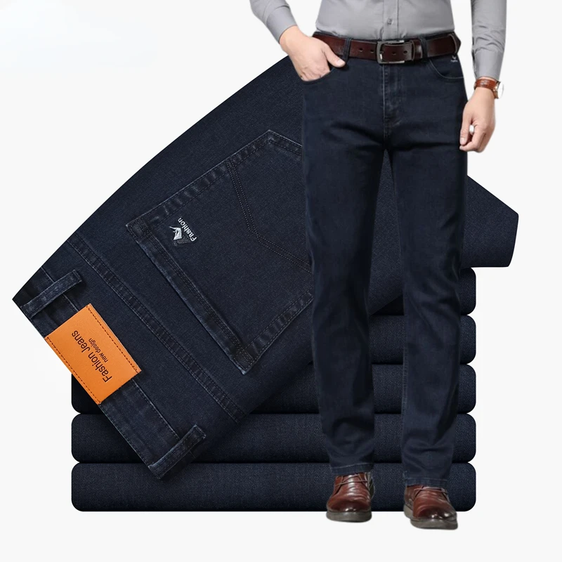 Men Jeans Regular Fit Elastic Midweight Jean | Express Men Slim ...
