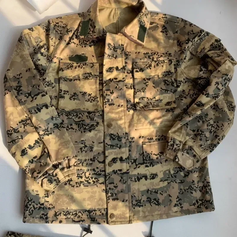 Chinese PLA Type 07 Desert Camouflage Jacket Pants Autumn Winter Camo ...