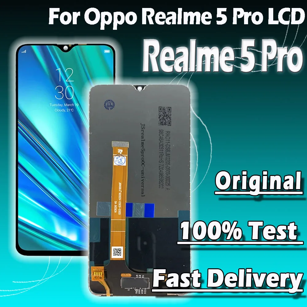 6-3-Original-Tested-For-Realme-5-Pro-LCD-RMX1971-RMX1973-Display-Screen ...