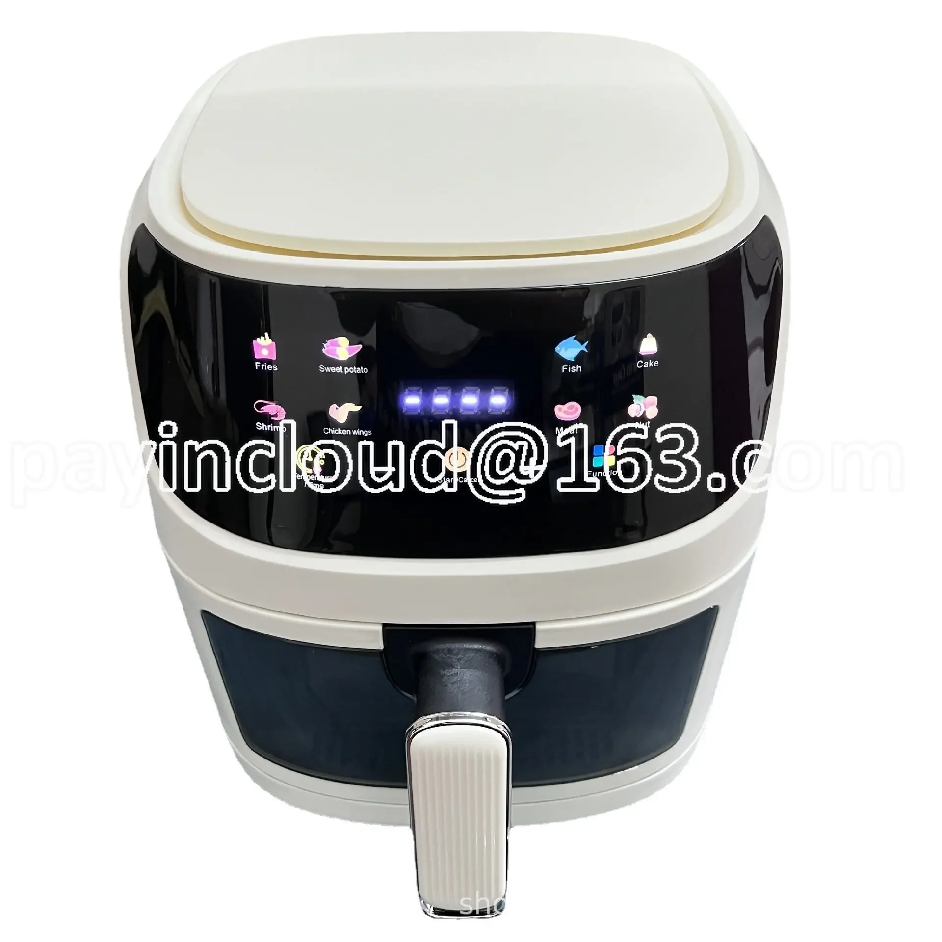 Cross-border-Visual-Air-Fryer-Household-8L-Large-capacity-Color-Screen ...