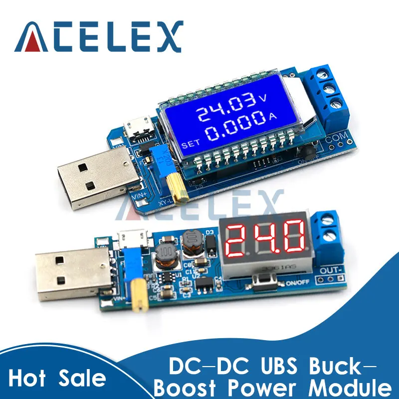 Dc-dc 5v To 3.5v / 12v Usb Step Up / Down Power Supply Module ...
