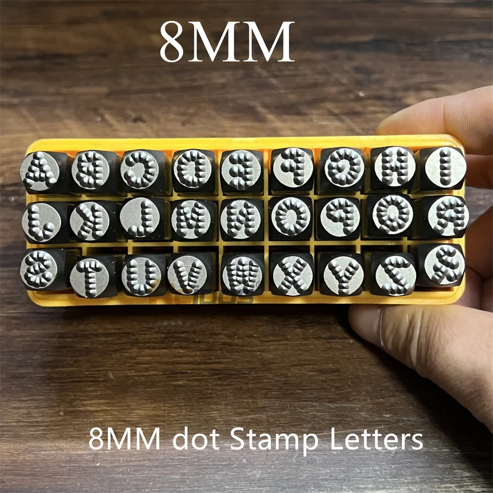 German-Style-Letters-8MM-Dot-stamps-RCIDOS-Steel-word-punch-stamp ...