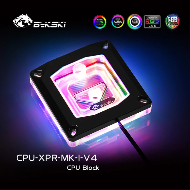Bykski CPU Water Block For INTEL LGA1366/1156/1155/1151/1150/2011/2066 ...