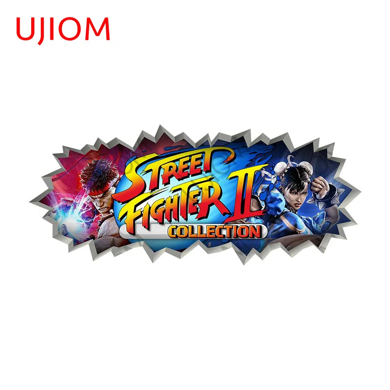 UJIOM-13cm-X-5-5cm-CHUN-LI-RYU-Tear-Wall-Stickers-Personality-Vinyl ...