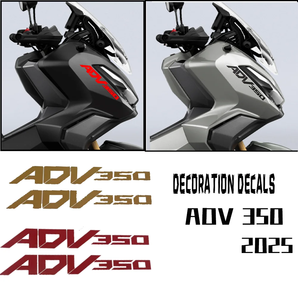 Motorcycle Front Decoration Stickers For HONDA ADV350 Accessories 2025 ...