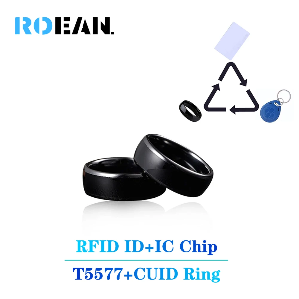 Rfid Smart Access Ring Nfc Chip Induction 13.56mhz 125khz Token Copy ...