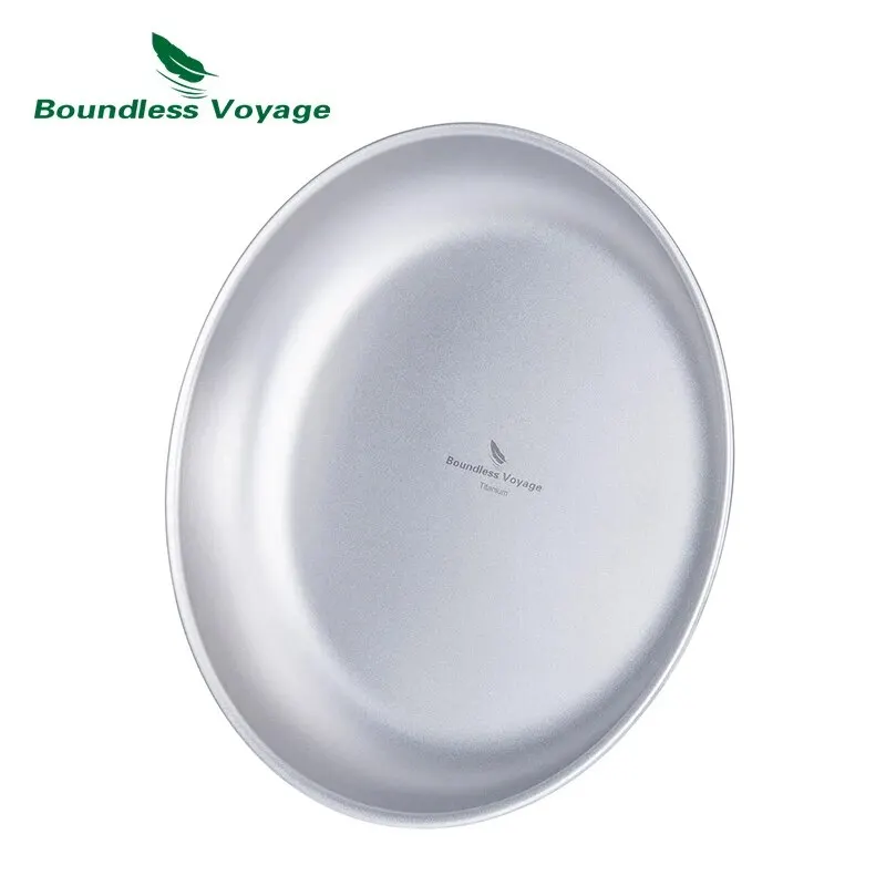 Boundless Voyage Titanium Plate Pasta Salad Dinner Plates Camping ...