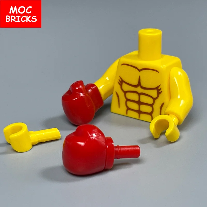 MOC-Bricks-4cm-Figure-Body-Wear-Hand-Boxing-Glove-Weapon-bb0524-bb0523-Assembled-Building-Block ...
