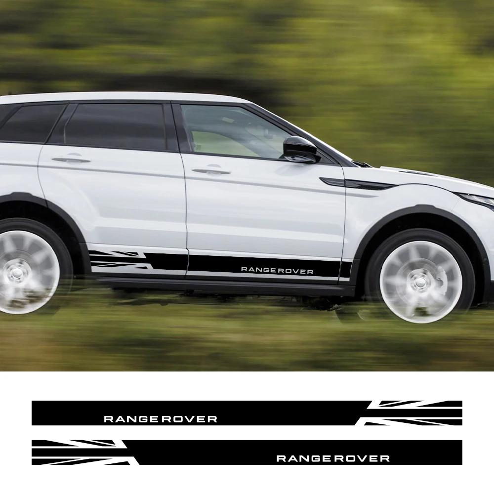2pcs-Car-PVC-Stickers-For-Range-Rover-Evoque-I320-I322-l405-l494-Long ...