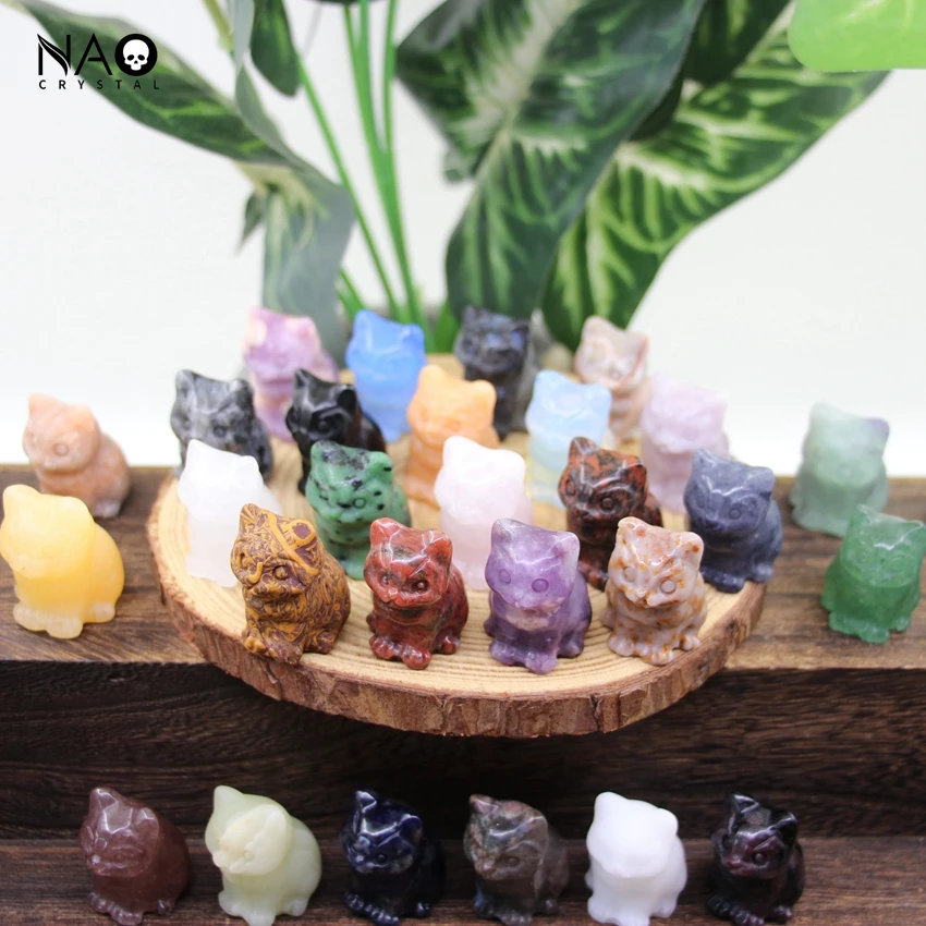 Crystal Quartz Animal Figurines | Gemstones Minerals Figurines - 1.2 ...