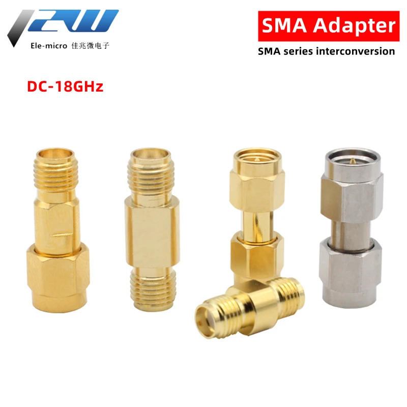 1-PCS-SMA-Adapter-SMA-Male-Head-to-Male-SMA-Female-Head-SMA-KK-JJ ...