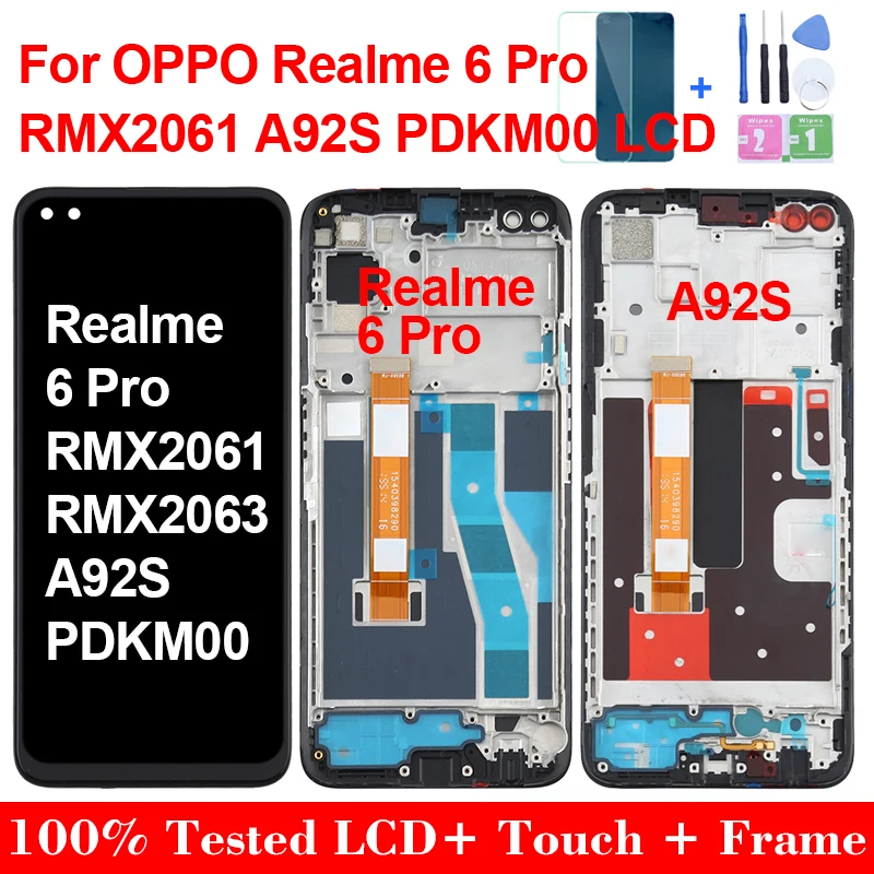 Digitizer Assembly Replacement | Realme 6 Original Display | Lcd Screen ...