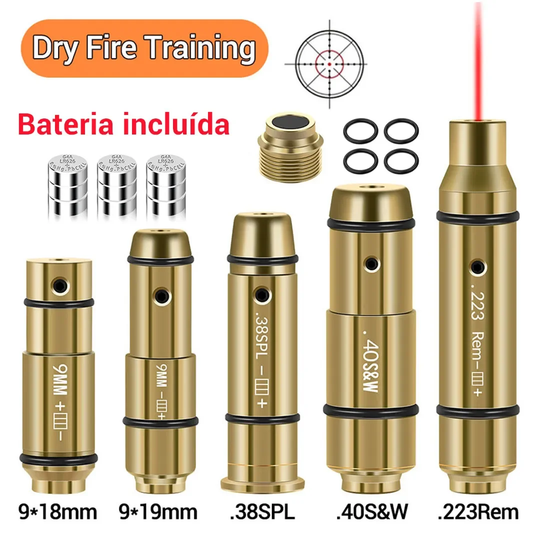 9mm-380ACP-40S-W-223Rem-Laser-Training-Bullet-Dry-Fire-Laser-Trainer ...