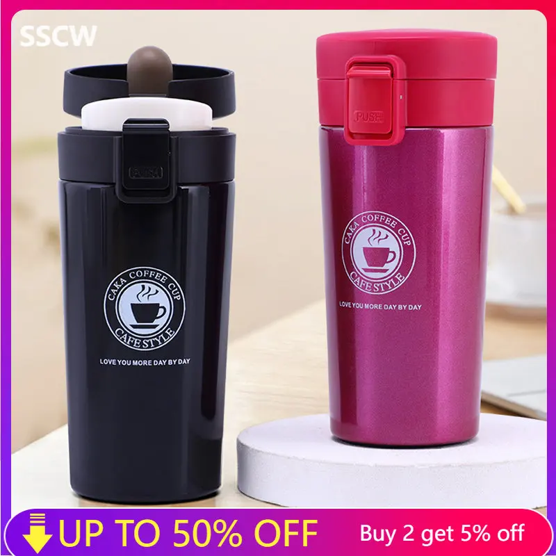 Thermos Coffee Mug Stainless Steel Tourist Kettle Hot Water Bottle ...