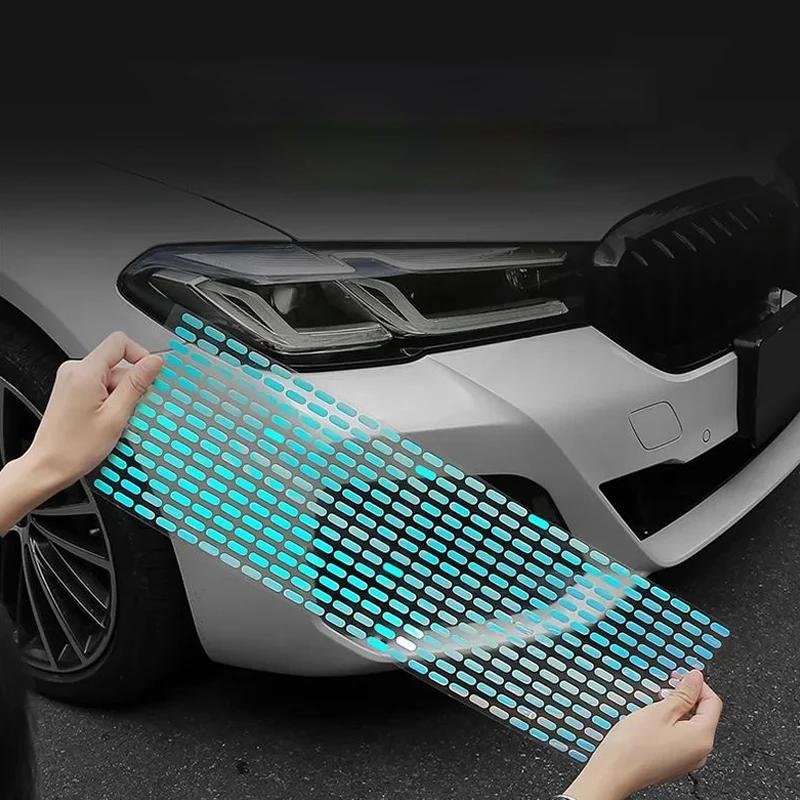 Moldura-autoadhesiva-reflectante-para-coche-tira-luminosa-de-seguridad ...