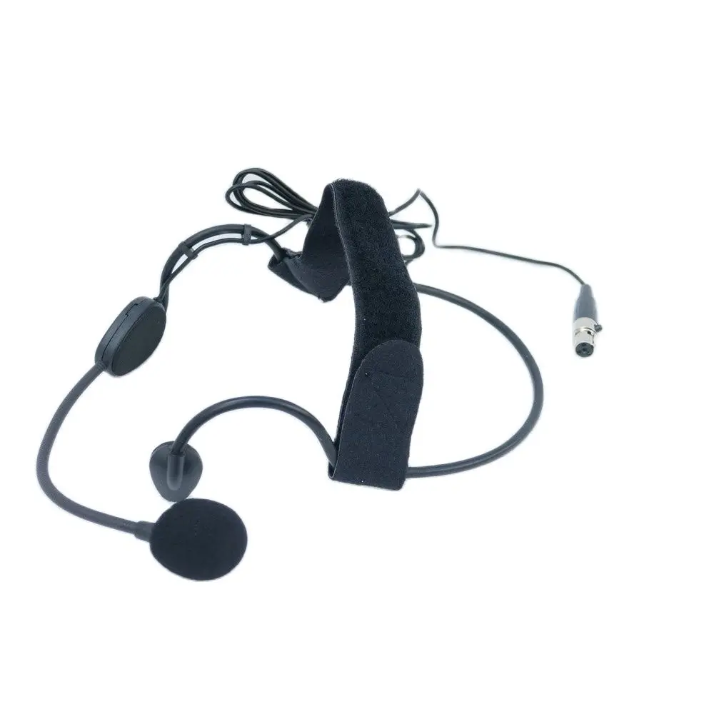 PGA31 Cardioid HeadWorn Headset Condenser Microphone 4-Pin Locking For ...