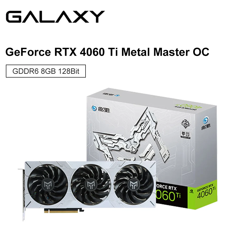 GALAXY-Placa gráfica para jogos, Novas Placas de Vídeo, GDDR6, RTX 4060 ...