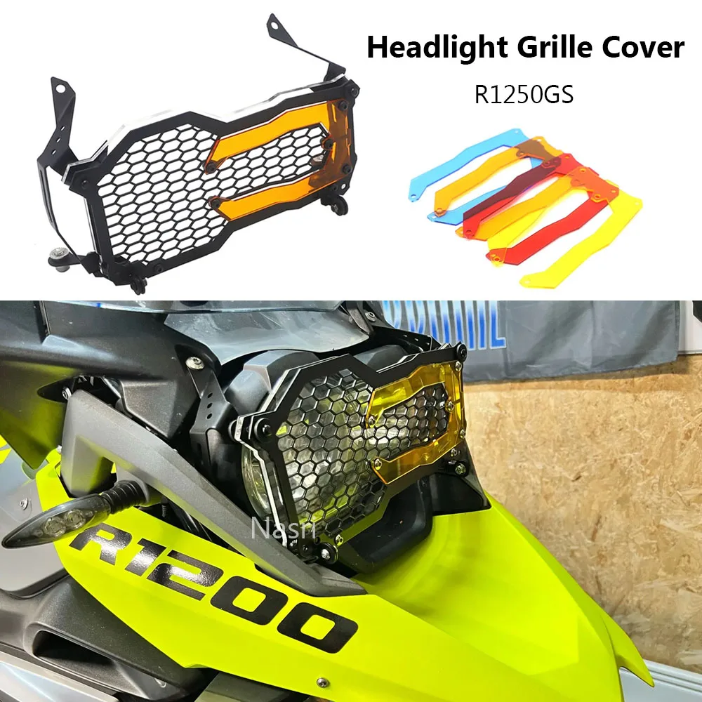 NEW-Motorcycle-Headlight-Protector-Grille-Guard-Cover-Protection-Grill ...