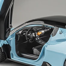 Large 1/22 Maserati MC20 Sport Car Alloy Model Car Diecast Metal Scale Collection Vehicle Model ...