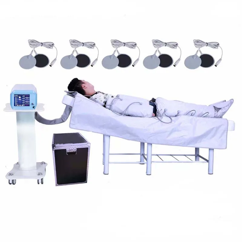 Air Compression Massager Body Leg Waist Air Wave Pressure Lymphatic ...