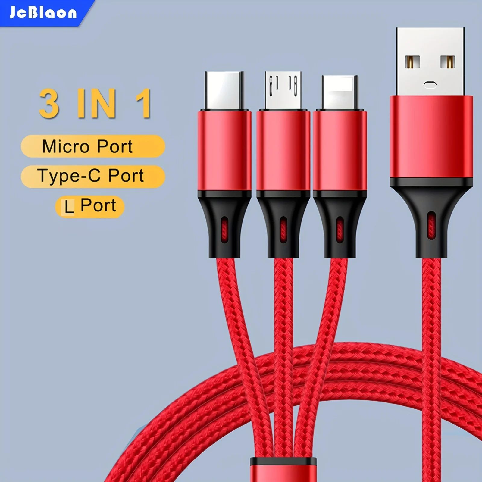 3-In-1-Fast-Charger-Cable-Multi-Charging-Cord-USB-Cable-Adapter-with ...