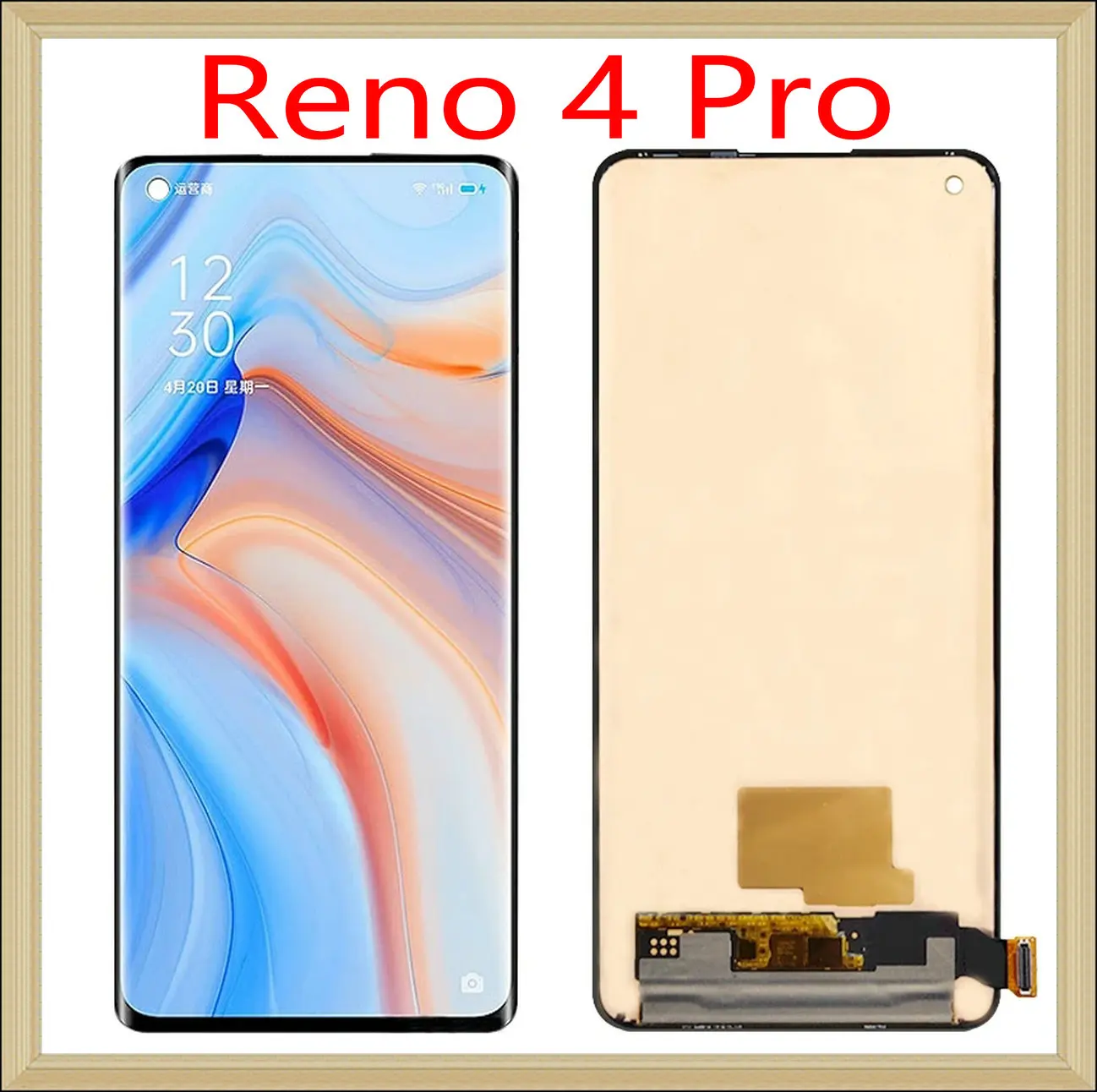 6-4-AMOLED-Touch-Screen-Digitizer-LCD-Display-Assembly-For-Oppo-Reno-4 ...