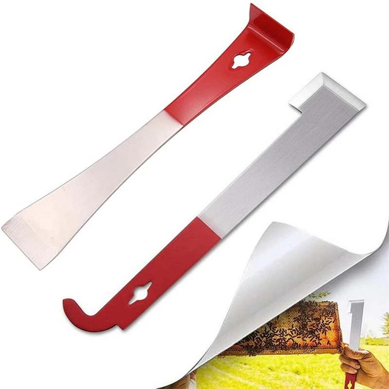 1Pcs-Beekeeping-Equipment-Red-26-5cm-Stainless-Bee-Hive-Tool-Frame ...