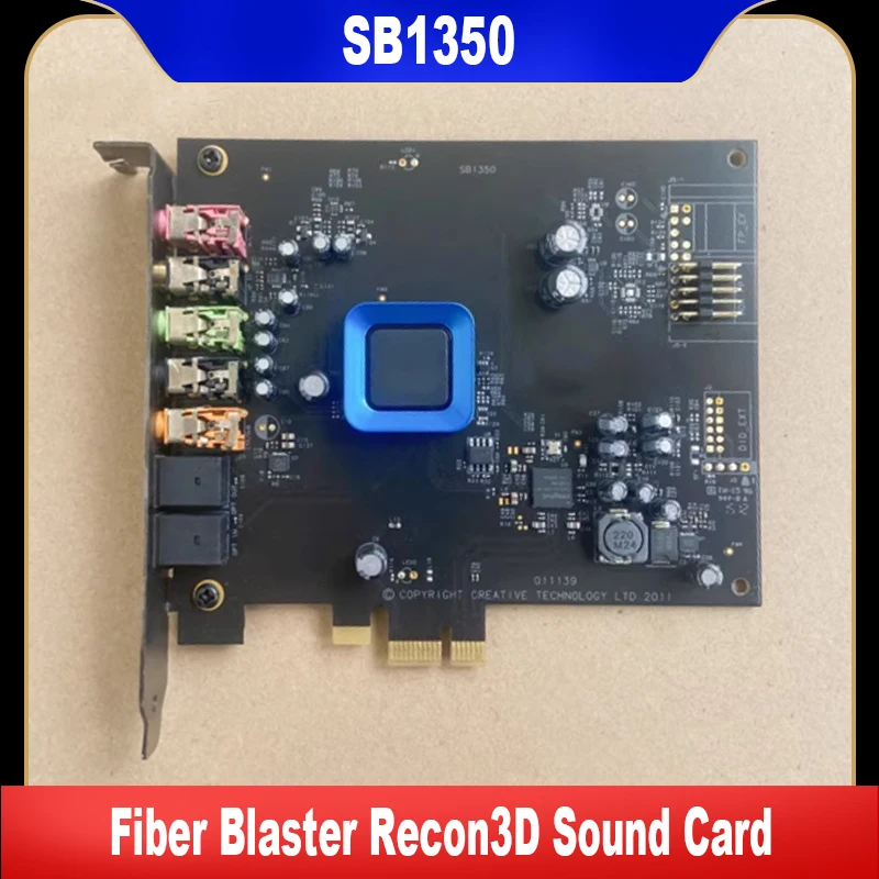 Used-SB1350-For-Creative-5-1-Fiber-Blaster-Recon3D-Sound-Card-Quad-Core ...