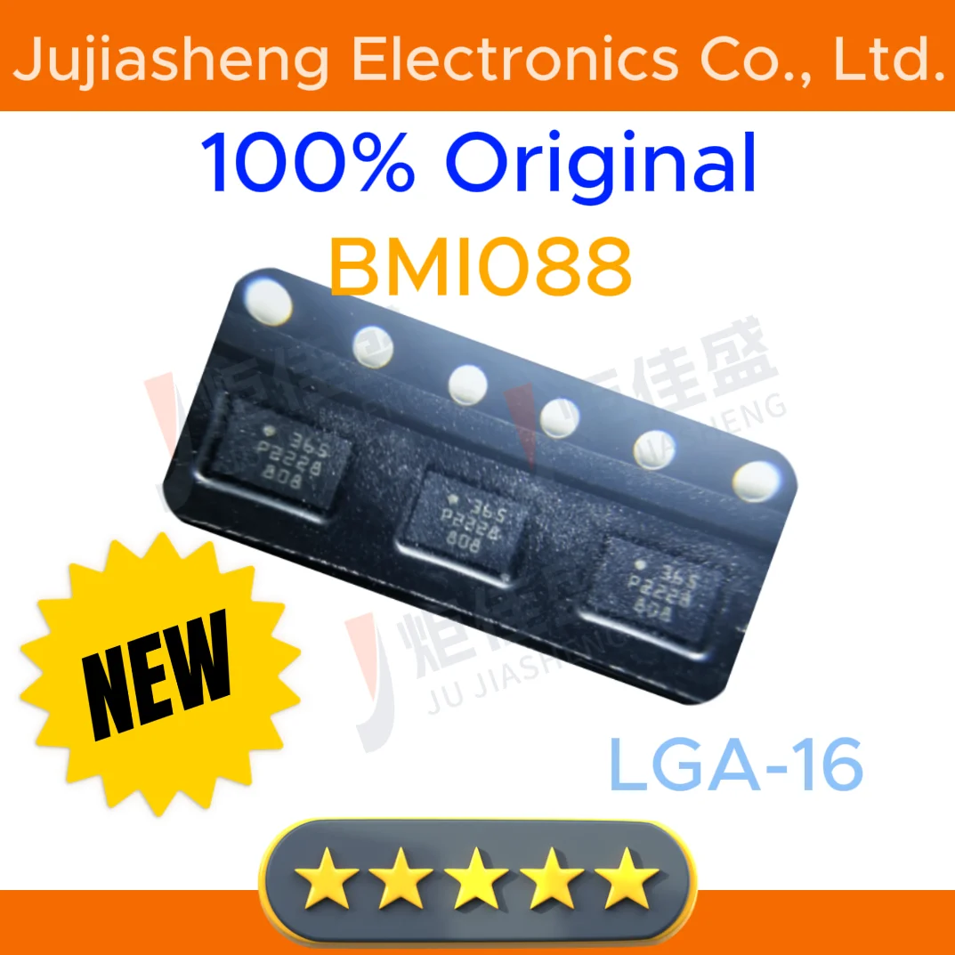 5pcs-New-original-BMI088-LGA16-Temperature-Sensor-IC-Electronic ...