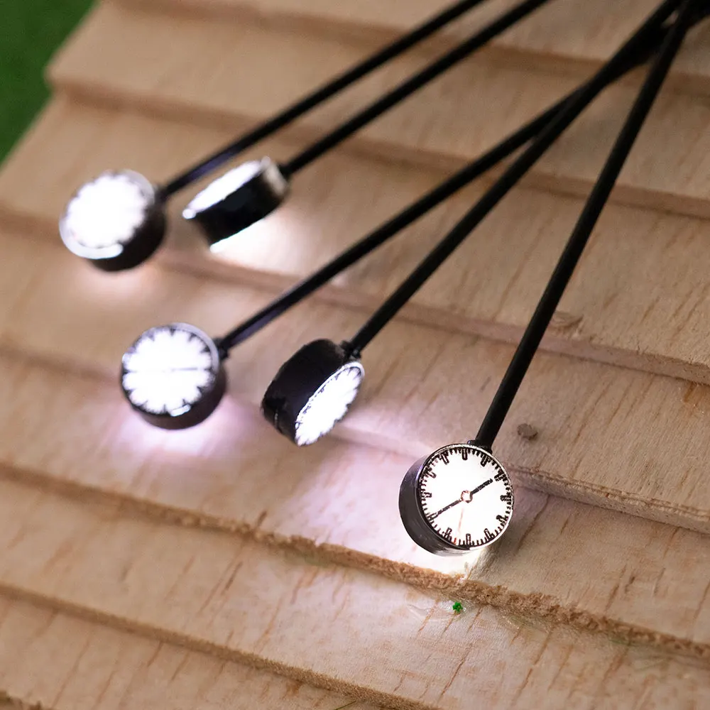 Railway Train Light Model HO N Scale DIY ABS Plastic Lamppost ...