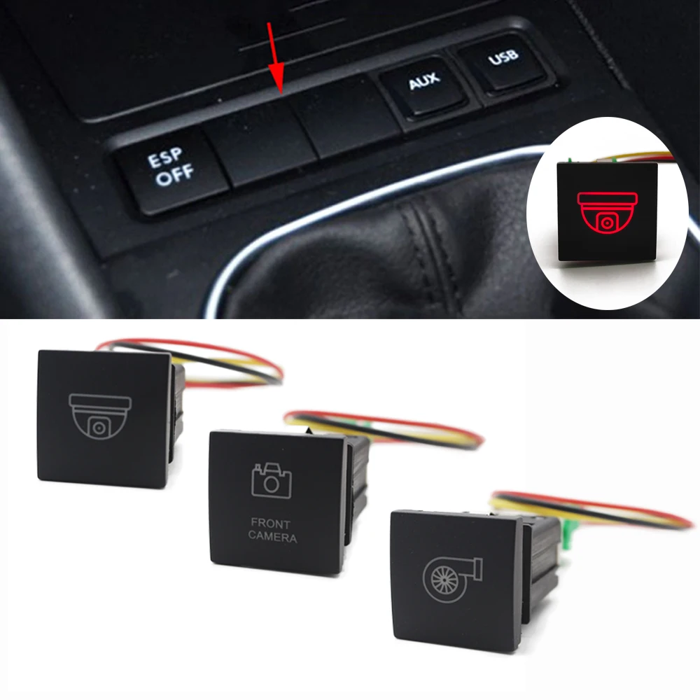 Car-LED-DRL-Light-Power-On-Off-Camera-Anti-side-Slip-Music-Switch-Push ...