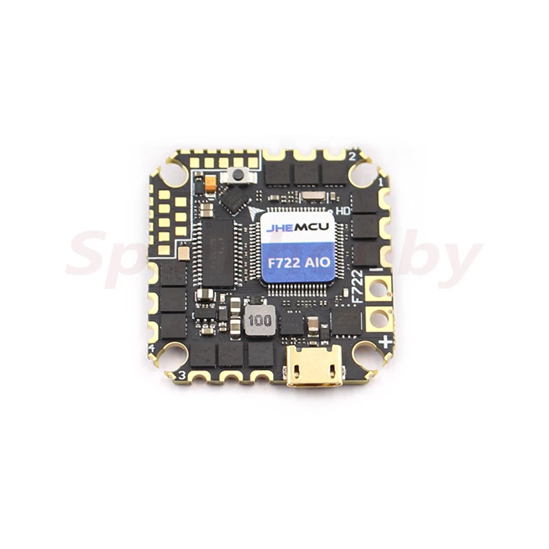 Jhemcu Ghf722aio icm 40a Aio Flight Controller Integrated 4in1 40a Blheli s 2 6s Esc For Rc Freestyle Cinewhoop Drones Diy Parts Parts Accs