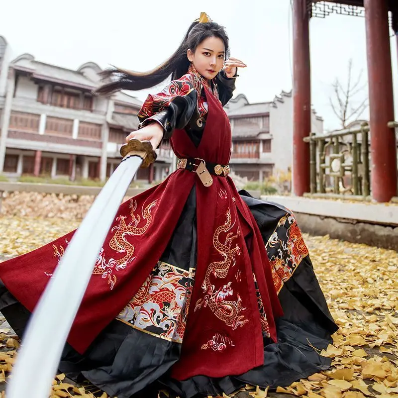 Hanfu-traje-de-Armour-chino-antiguo-para-hombre-y-mujer-traje-de-Armour ...