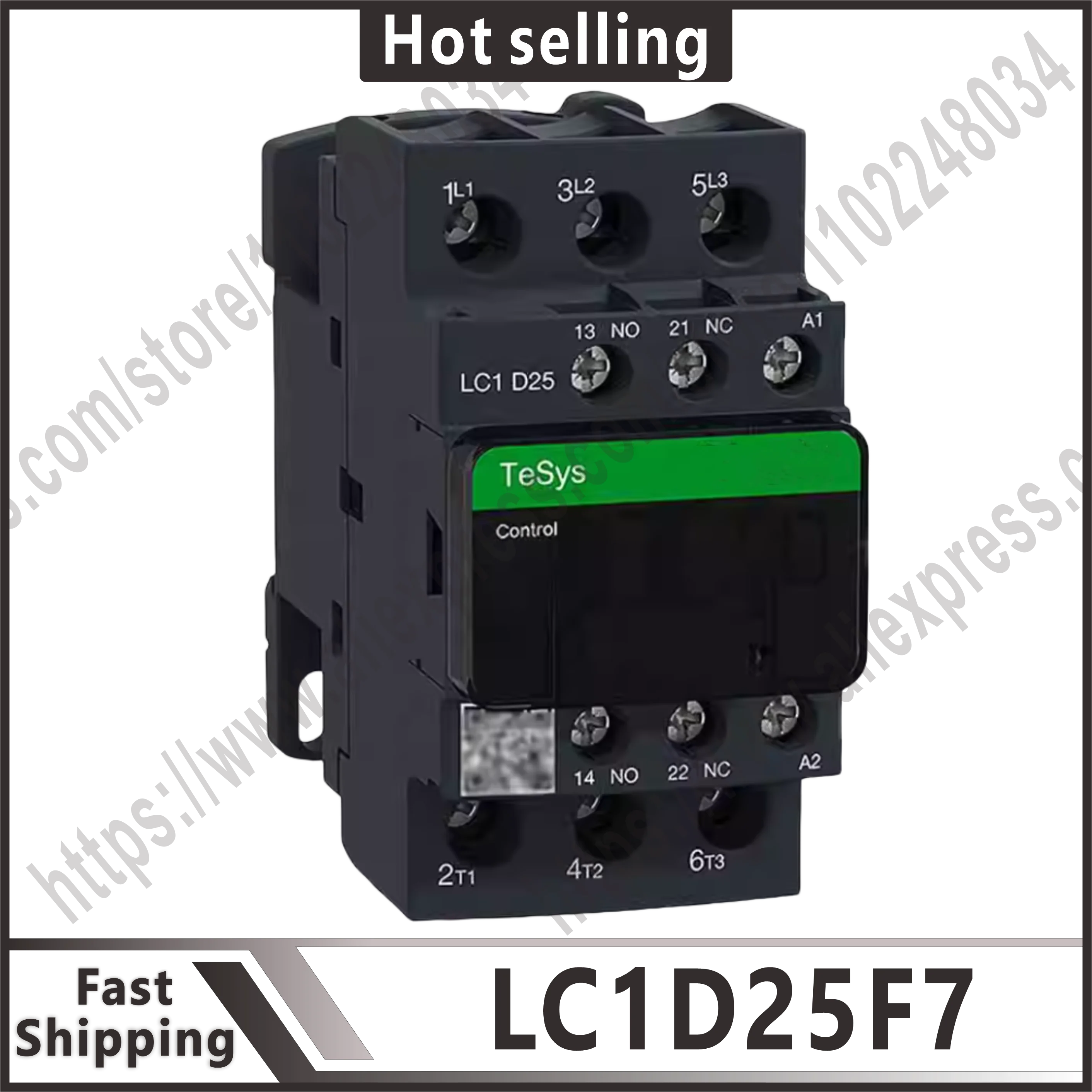 Nuevo-contactor-original-LC1D25-LC1D25F7-TeSys-D-3P-3-NO-AC-3-440-V-25 ...