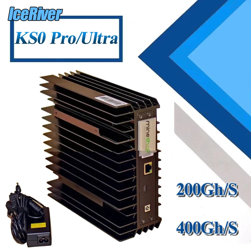 IceRiver-KS0-Ultra-400G-KS0Pro-200Gh-S-100W-KAS-Miner-Kaspa-Mining ...