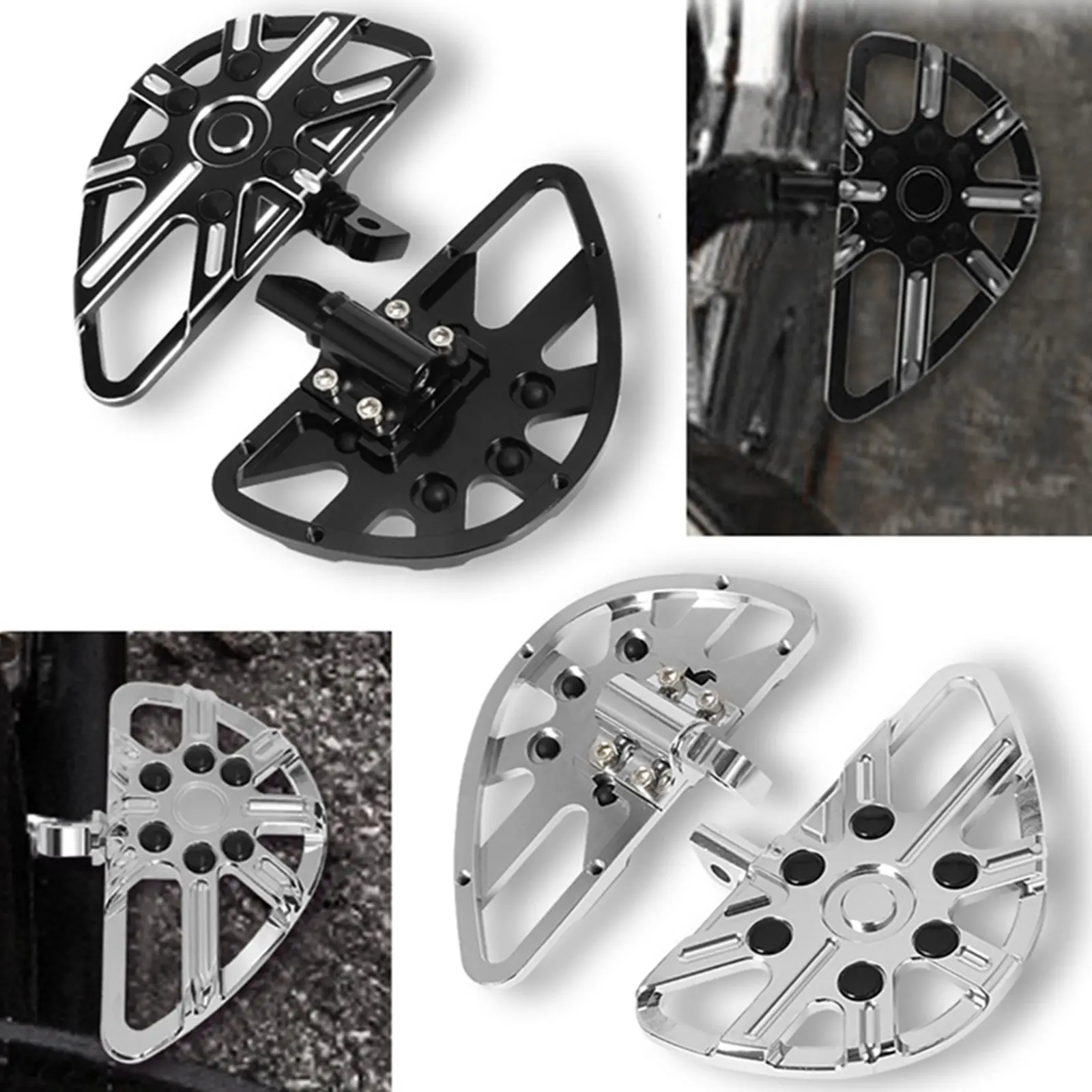 Motorcycle-Floorboards-Foot-Pegs-Rest-Footrest-Pedals-for-Touring-Male ...