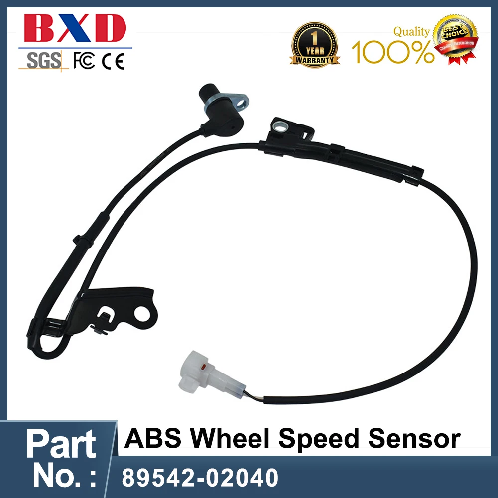 89542-02040-8954202040-Front-Right-ABS-Wheel-Speed-Sensor-For-Toyo-ta ...