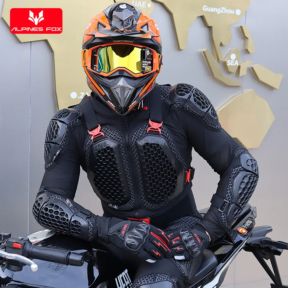 VEMAR Men New Motorcycle Jacket Moto Body Armor MX Armor Motocross ...