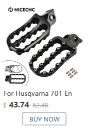 Motorcycle Heatsink Finned Oil Filter Cap Radiator For Husqvarna 701 ...
