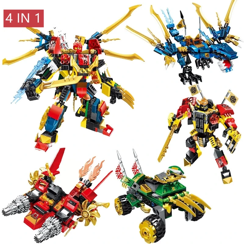 Lego Ninjago Kais Fire Dragon | Lego Ninjago Mech Dragon | Dojo Lego ...