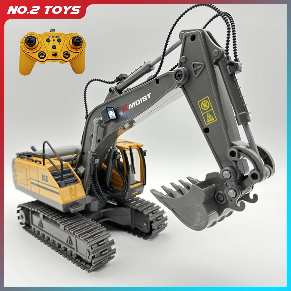 KMOIST-2-4G-RC-Excavator-Dump-Trucks-Bulldozer-Alloy-Engineering-Vehicle-with-Light-Electronic ...