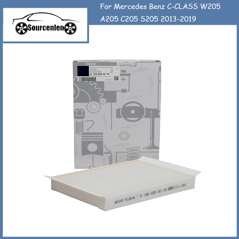 Cabin-Filter-A1668300218-for-Mercedes-Benz-C-CLASS-W205-A205-C205-S205 ...