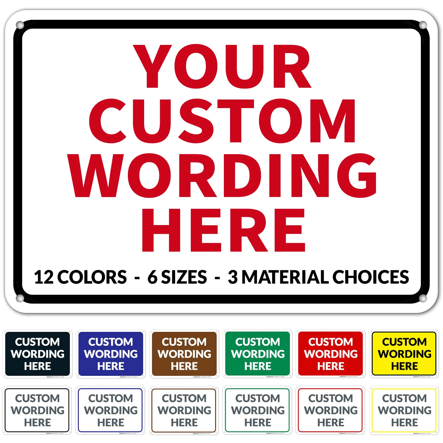 Custom-Aluminum-Tin-Signs-Metal-Personalized-for-Office-Business-Home ...