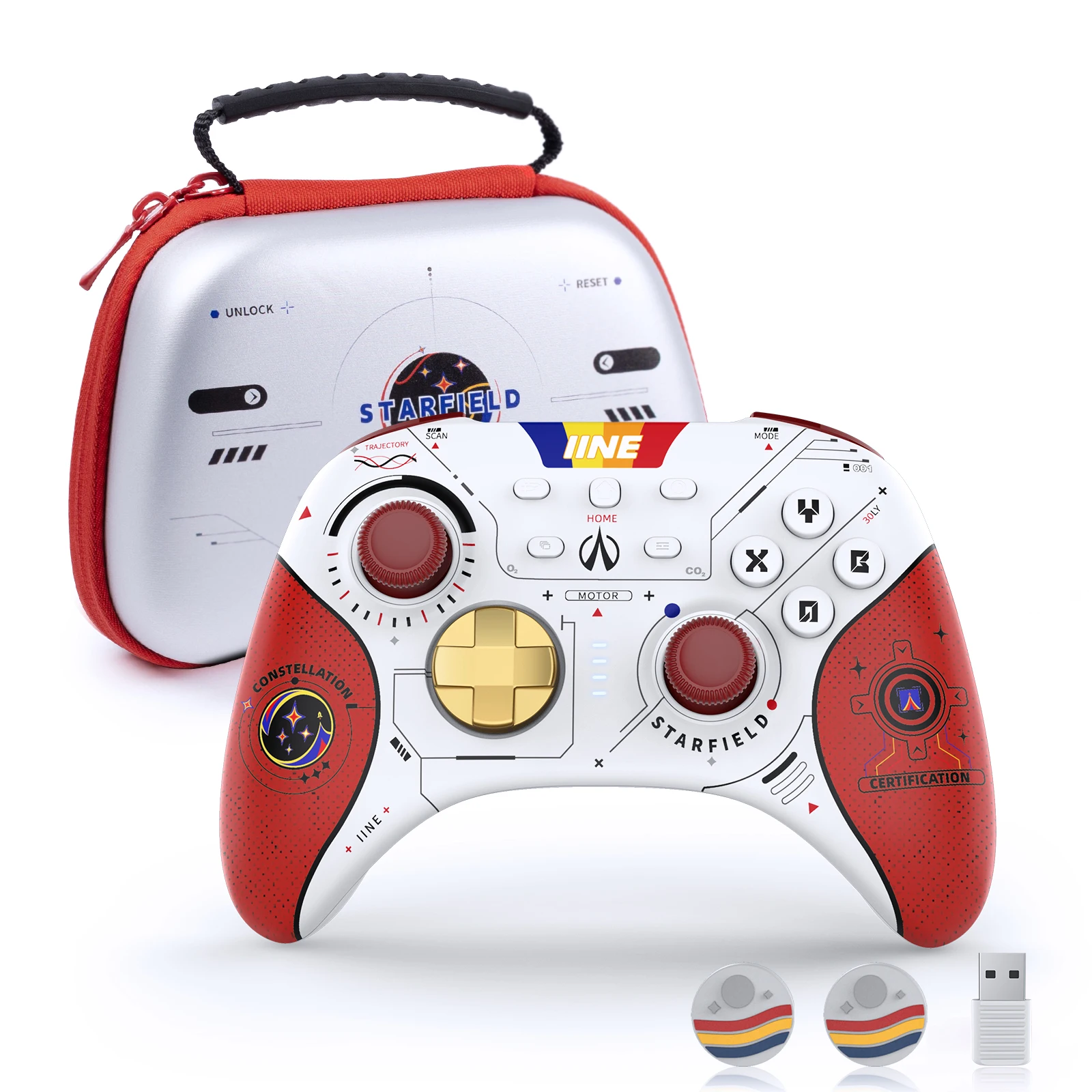 Iine-Star-Field-PC-Controller-mit-Aufbewahrung-tasche-f-r-Schalter ...