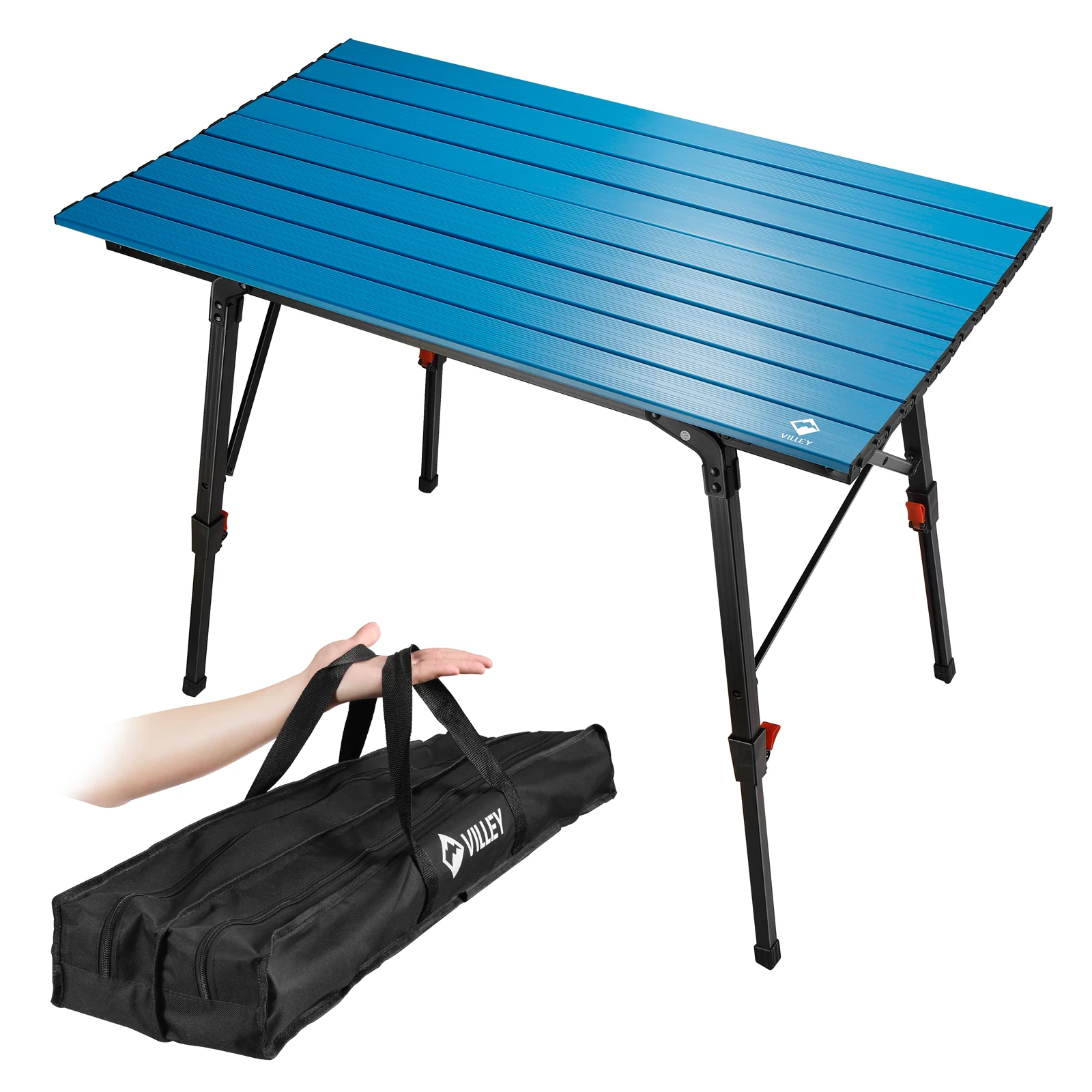 Camping Table Outdoor Barbecue Folding Tables Aluminum Multifunction ...