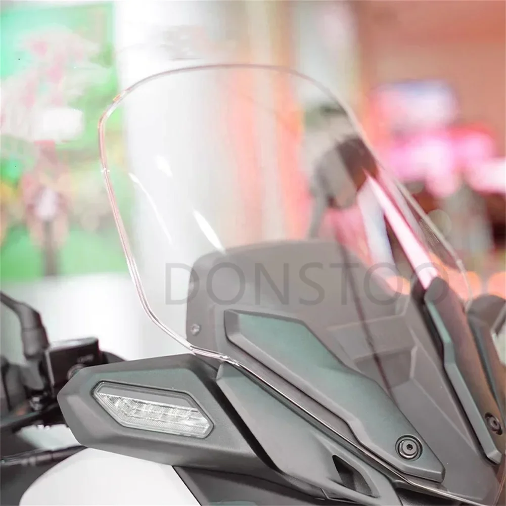 62cm-67cm-72-Front-Glass-Deflector-Motorcycle-Windshield-Windscreen-for ...