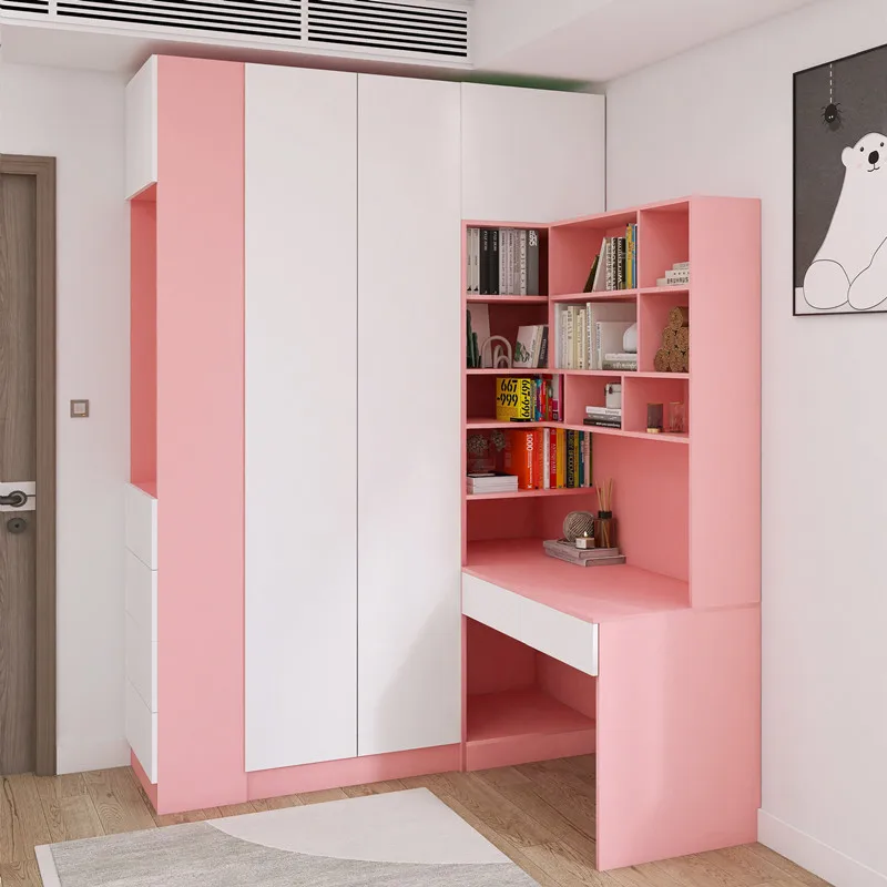 Wardrobe Desk Combination: The Ultimate Space-Saving Solution for Small ...