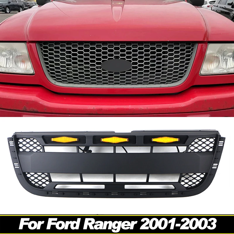 Grill-front-bumper-grille-modification-accessories-decoration-Racing ...