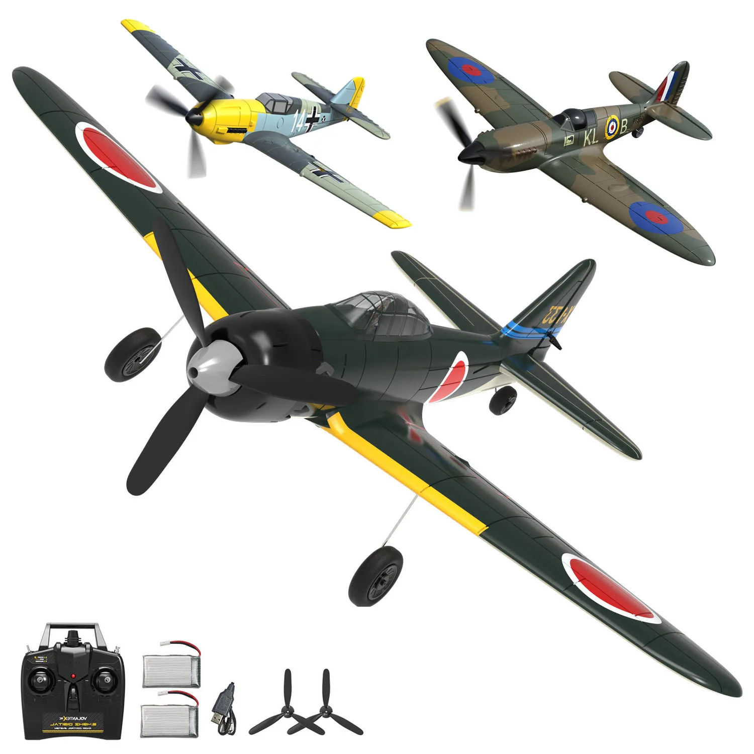 New-Arrival-Volantex-Remote-Control-2-4G-4-Channels-761-12-Spitfire-761 ...